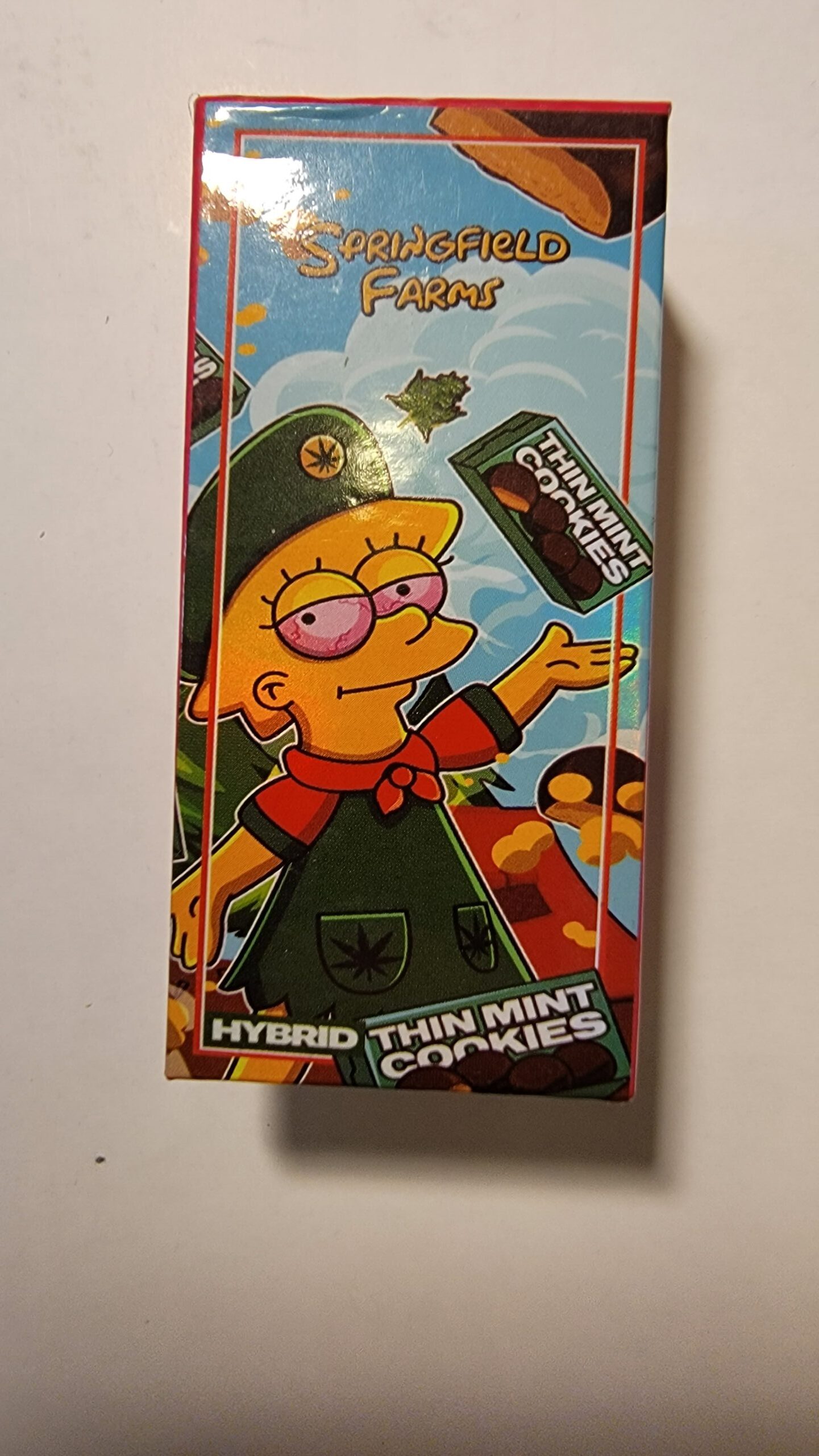 SpringField Farms-1000mg Cart-Thin Mint Cookies-Hybrid – Boss Botanical