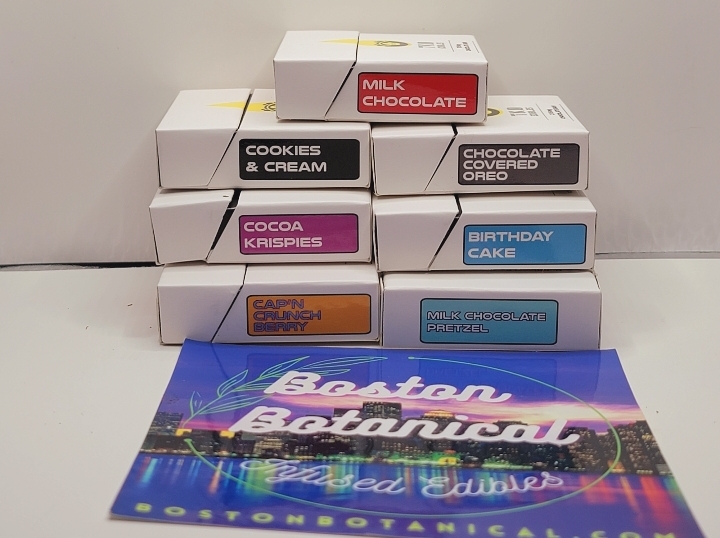 TKO Chocolates 315mg 7 Flavors! On Sale! – Boss Botanical