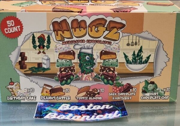 NUGS Medicated Chocolates 450mg/Chocolate – Boss Botanical