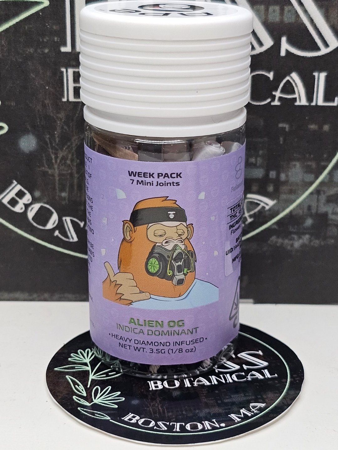 APE (7 infused prerolls) 3.5 gram – Boss Botanical